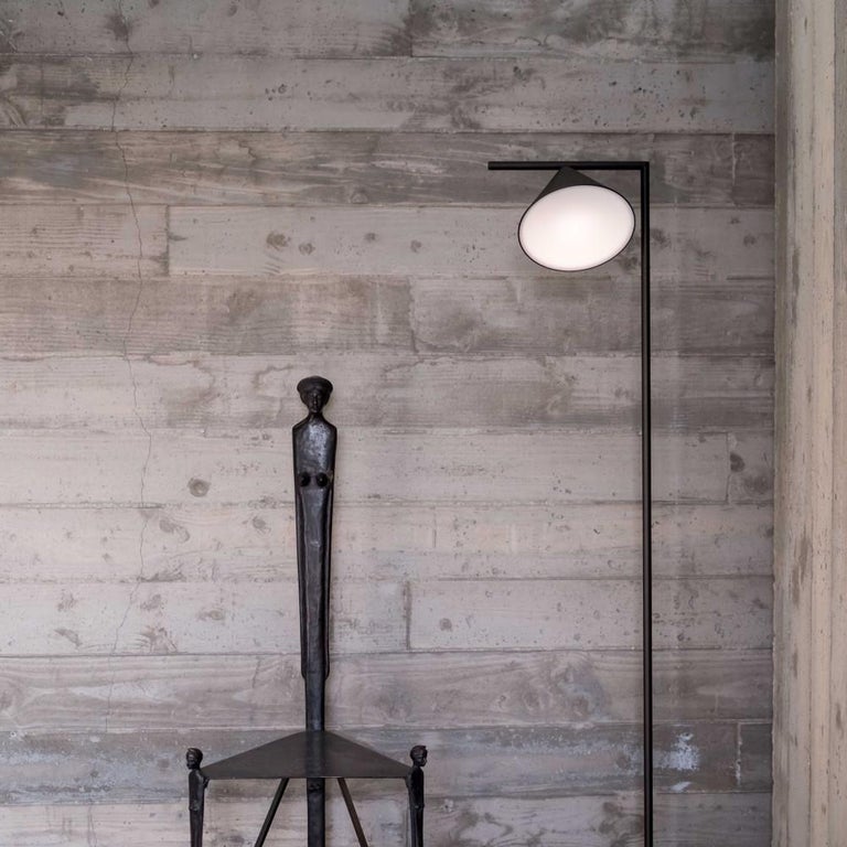 Flos Captain Flint 2700K Outdoor Floor Lamp in Red Burgundy For Sale at ...