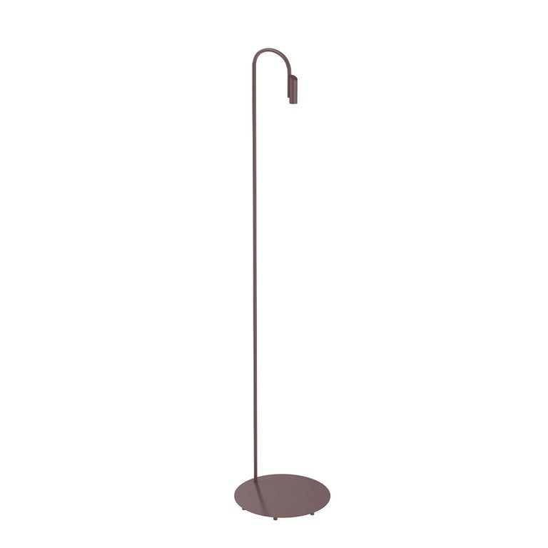 Flos Caule 3000K Model 5 Outdoor Floor Lamp in Deep Brown with Regular ...