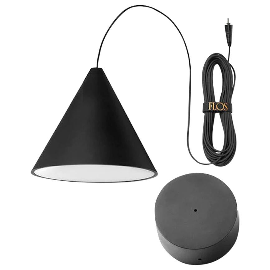 Flos Round String Light with Canopy by Michael Anastassiades For Sale ...