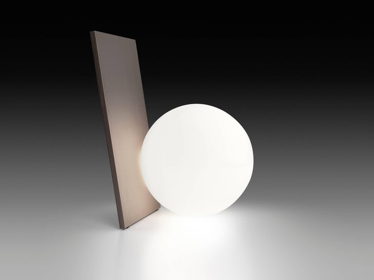 FLOS Extra T Anodized Table Lamp in Bronze by Michael Anastassiades For ...