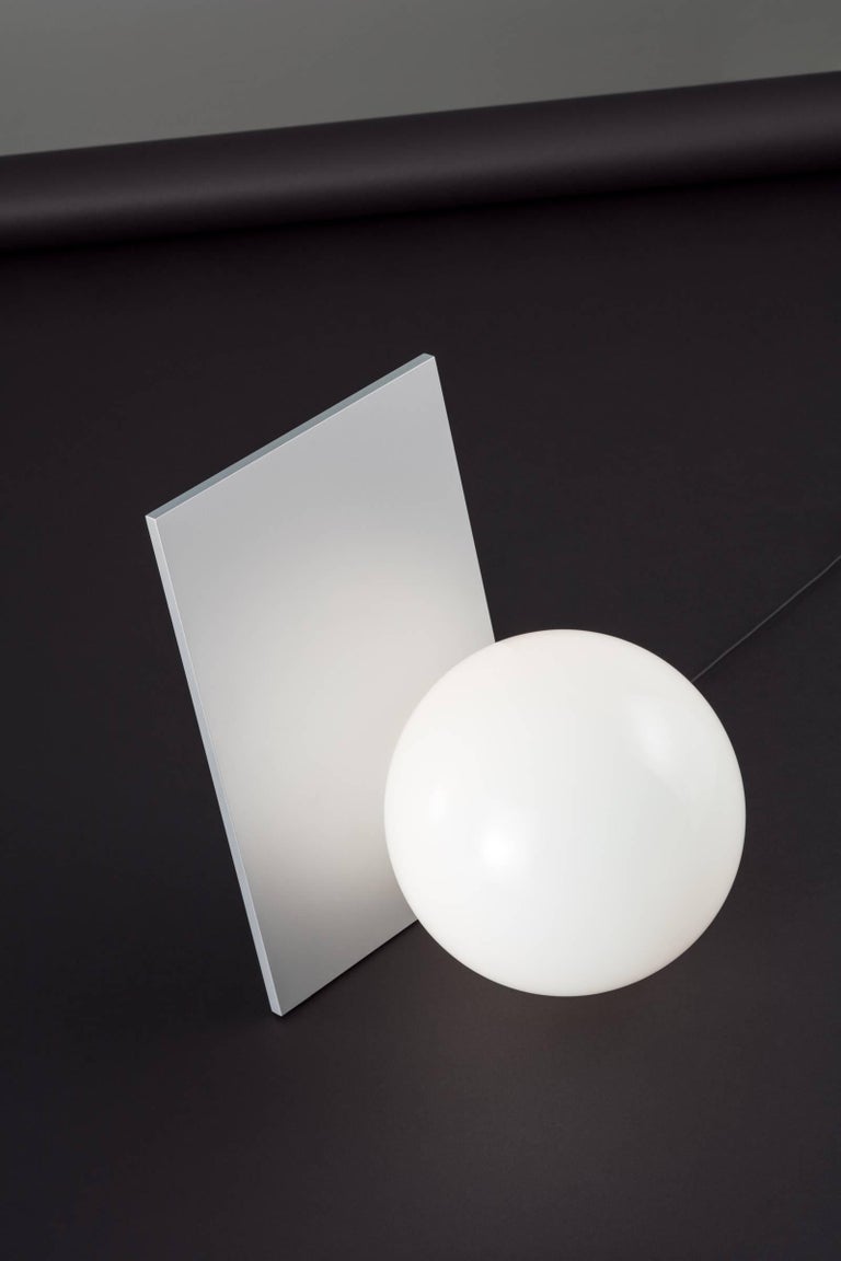 FLOS Extra T Table Lamp in Silver by Michael Anastassiades For Sale at ...