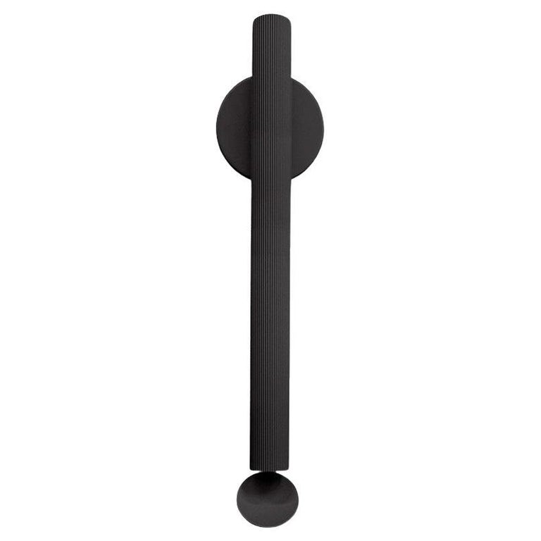 Flos Flauta Riga Medium Indoor Wall Sconce in Black by Patricia ...
