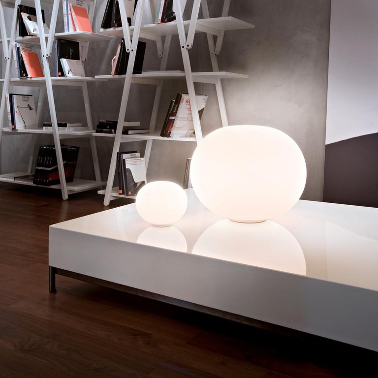Jasper Morrison Modern Minimalist Glo-Ball Glass Desk Lamp for FLOS, in ...