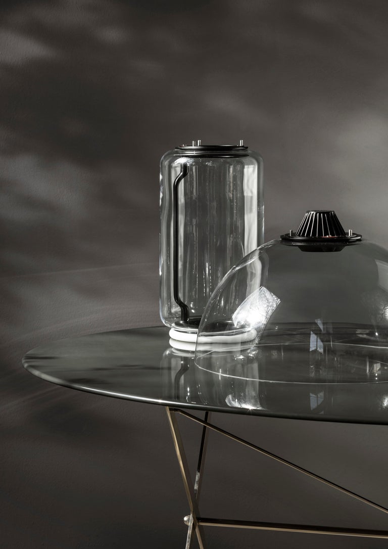 Flos Noctambule Floor Lamp with 3 Cylinders, Bowl and Base by ...