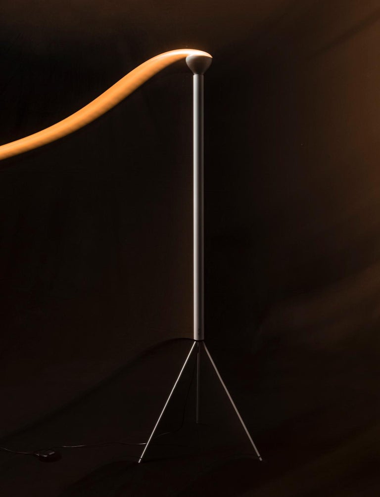 Flos Luminator Floor Lamp in Red with Iron and Metal Frame For Sale at ...