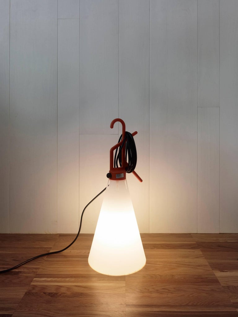 FLOS May Day Table Lamp in Orange by Konstantin Grcic For Sale at 1stDibs