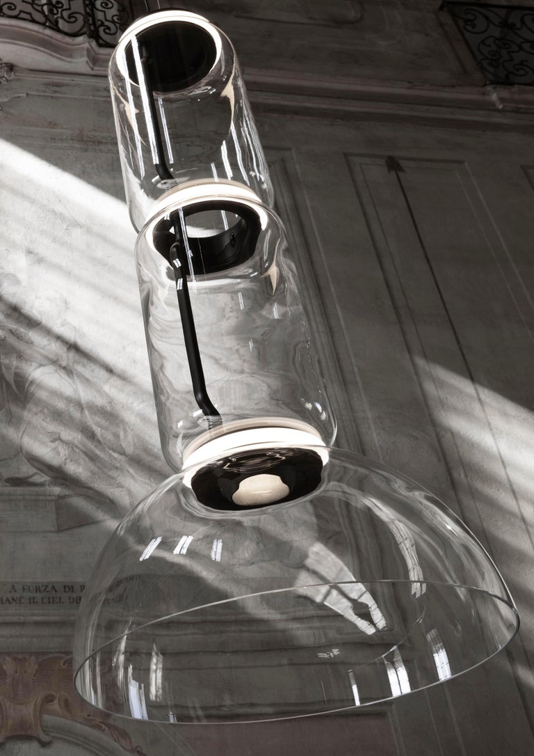 Flos Noctambule Pendant Light with 4 Cylinders and Bowl by Konstantin ...