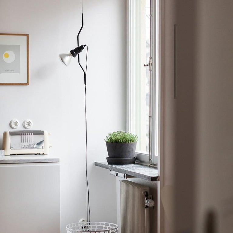 Flos Parentesi Pendant Ceiling Lamp in White by Achille Castiglioni and ...