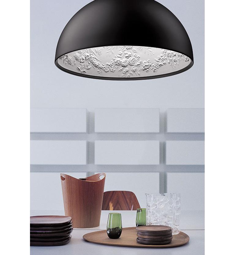 Flos Skygarden S1 Suspension Lamp in Matte Black by Marcel Wanders For ...