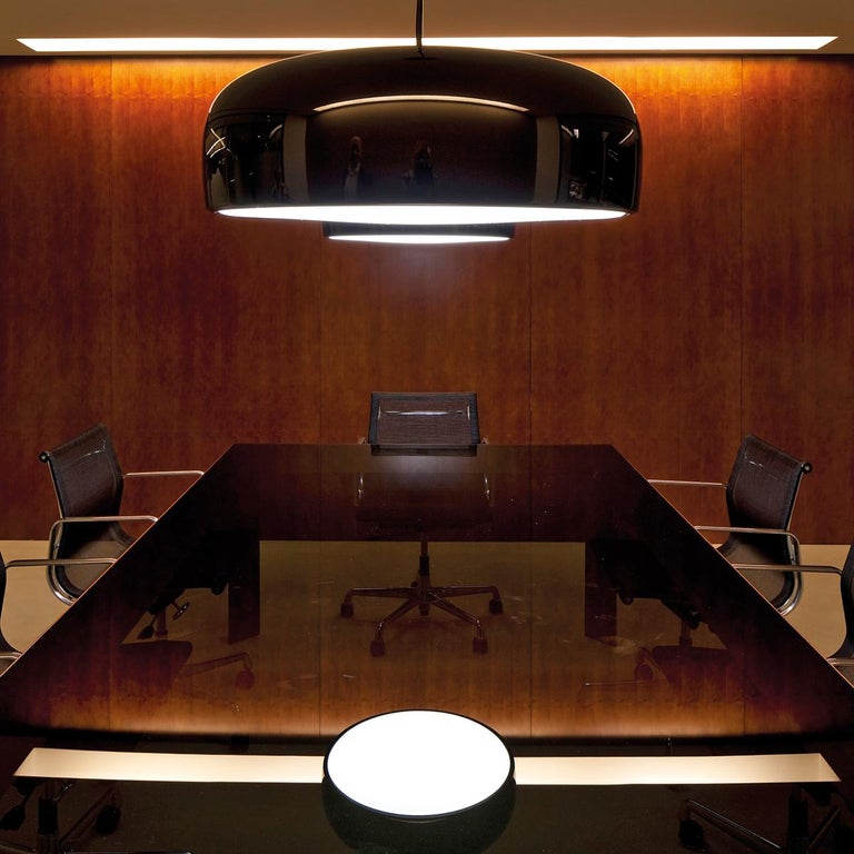 Flos Smithfield Suspension Lamp in Matte Black by Jasper Morrison For ...