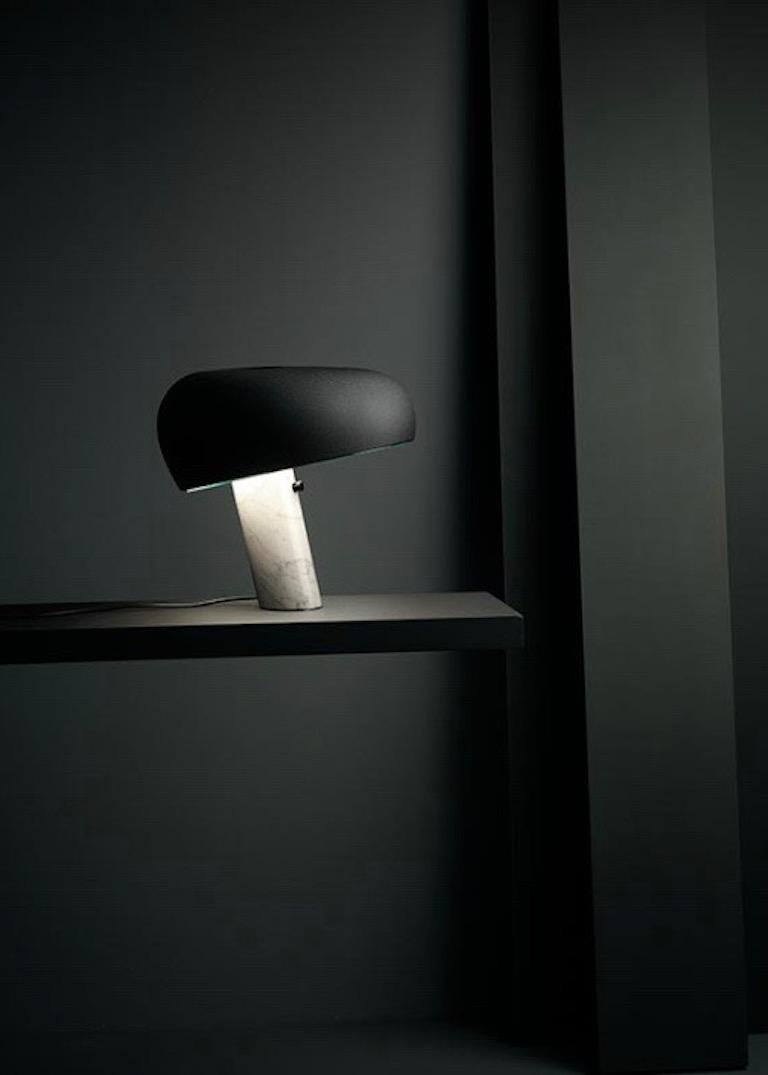 FLOS Snoopy Table Lamp in Matte Black by Achille and Pier Giacomo ...