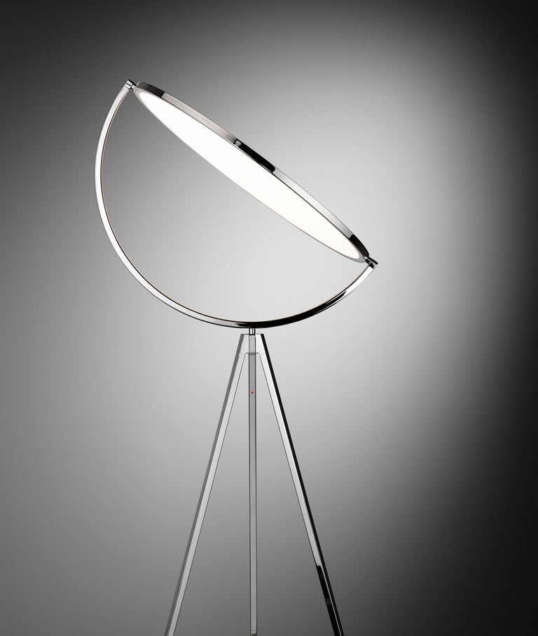 FLOS Superloon Floor Lamp in Chrome by Jasper Morrison For Sale at 1stDibs