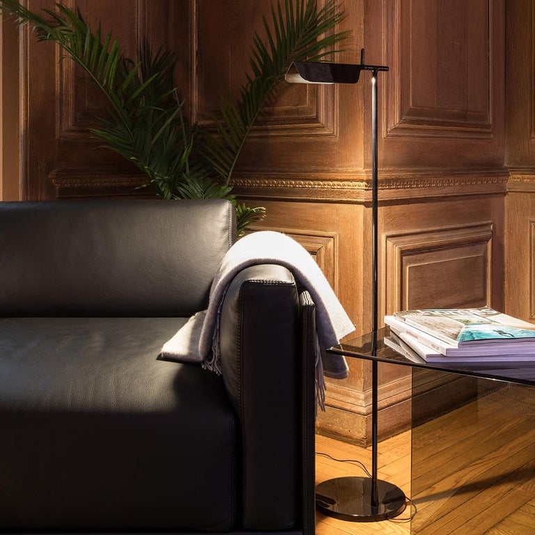 FLOS Tab LED Floor Lamp in Black by E. Barber and J. Osgerby For Sale ...