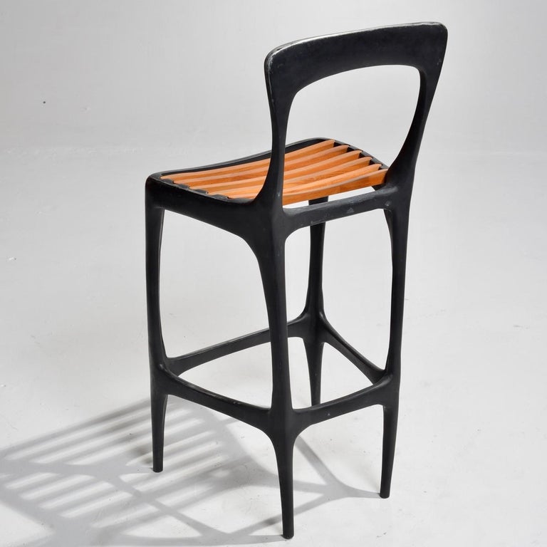 "Flow" Bar Stools by John Reeves for Henry Hall Designs For Sale at 1stDibs
