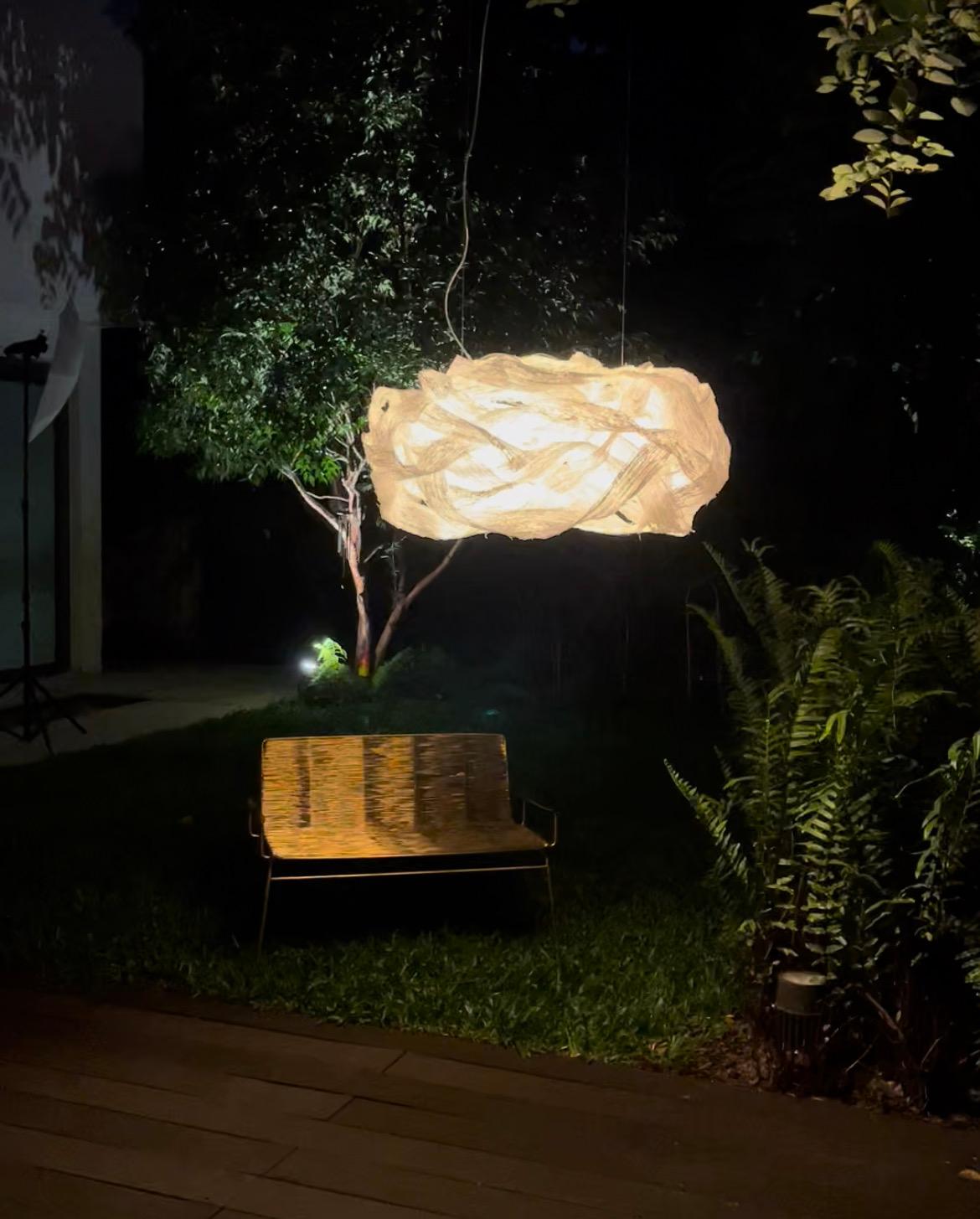 Flow by Ango, Outdoor Pendant Light, Hand-Crafted Made For Sale at 1stDibs