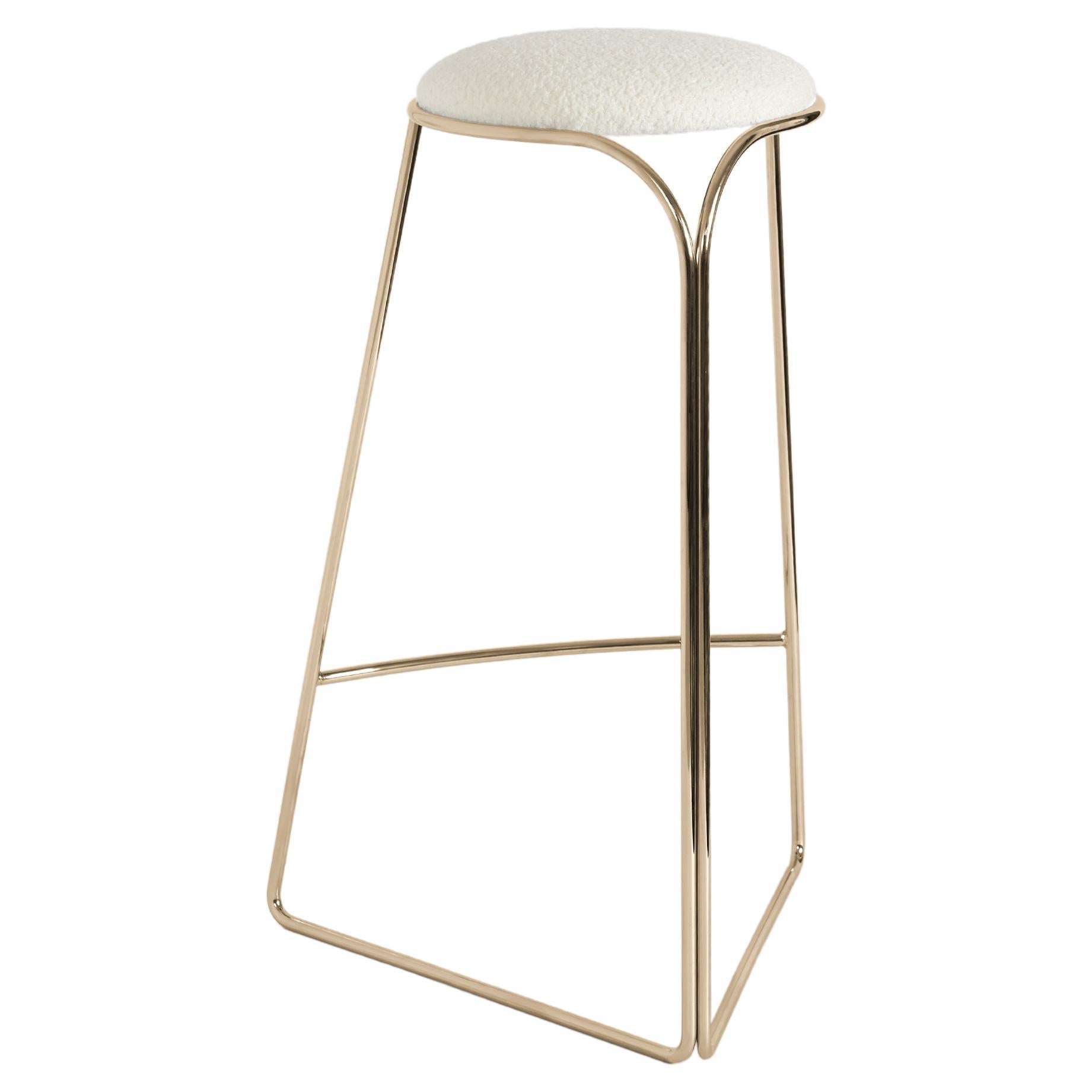 Seems All Wire Stool by LapiegaWD For Sale at 1stDibs