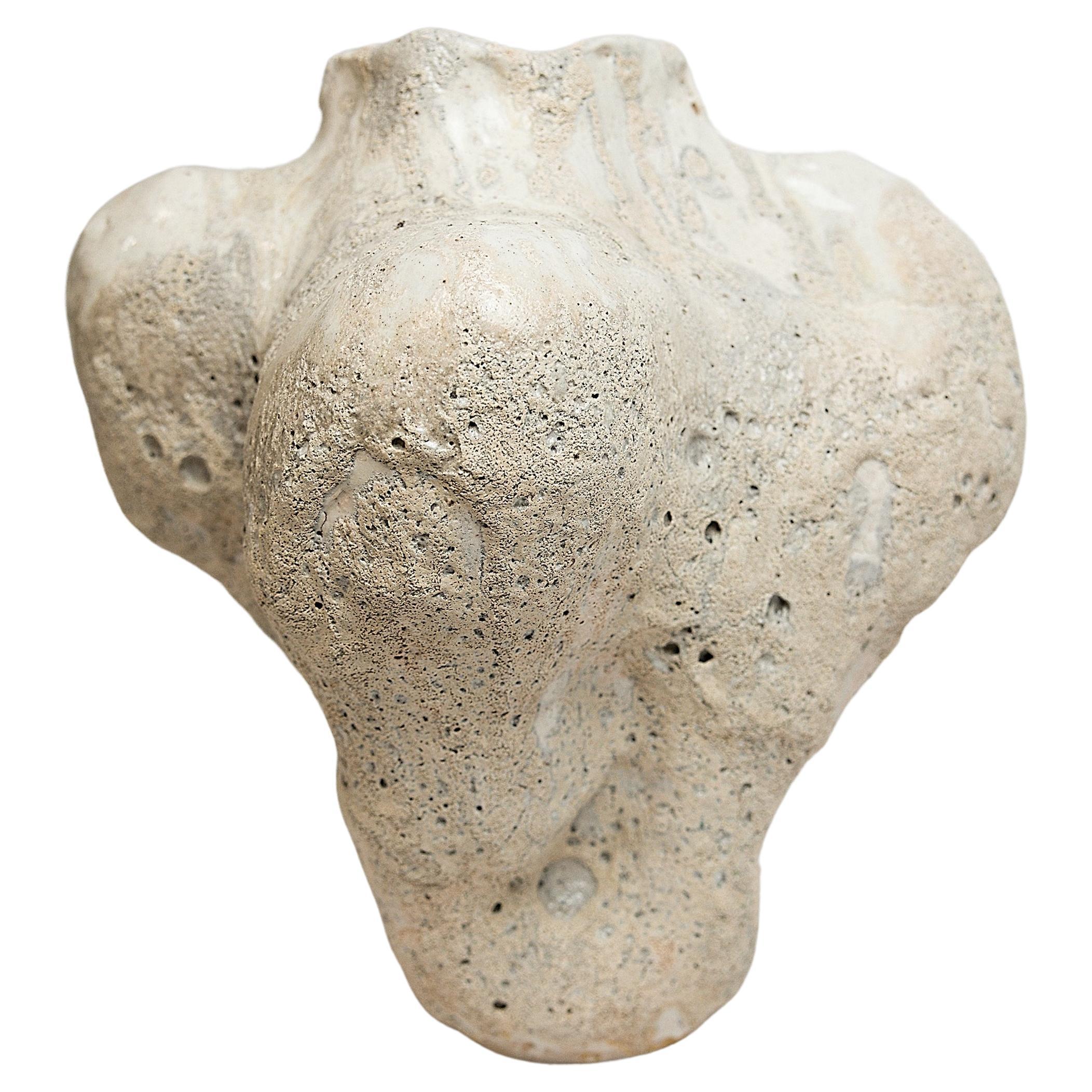 Flow Series Med Sculpted Vessel-all neutral at 1stDibs