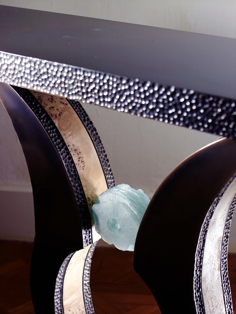 Flower Console Table 'Contemporary, Limited Edition' For Sale at 1stDibs