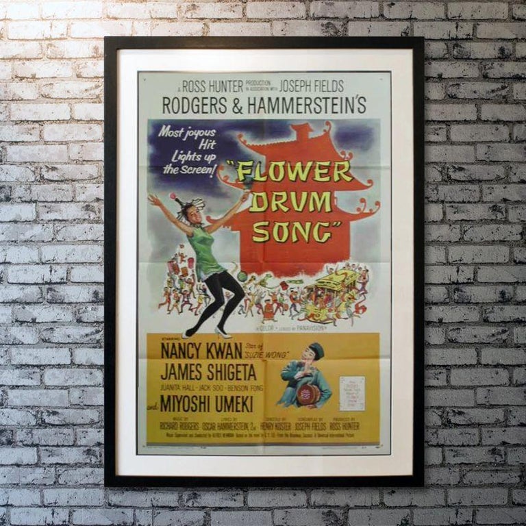 Flower Drum Song, Unframed Poster, 1962 For Sale at 1stDibs