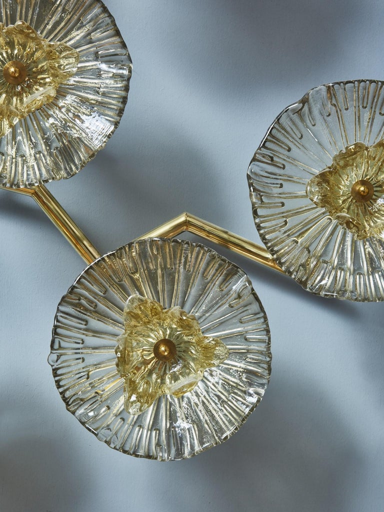 "Flower" sconce by Studio Glustin For Sale at 1stDibs