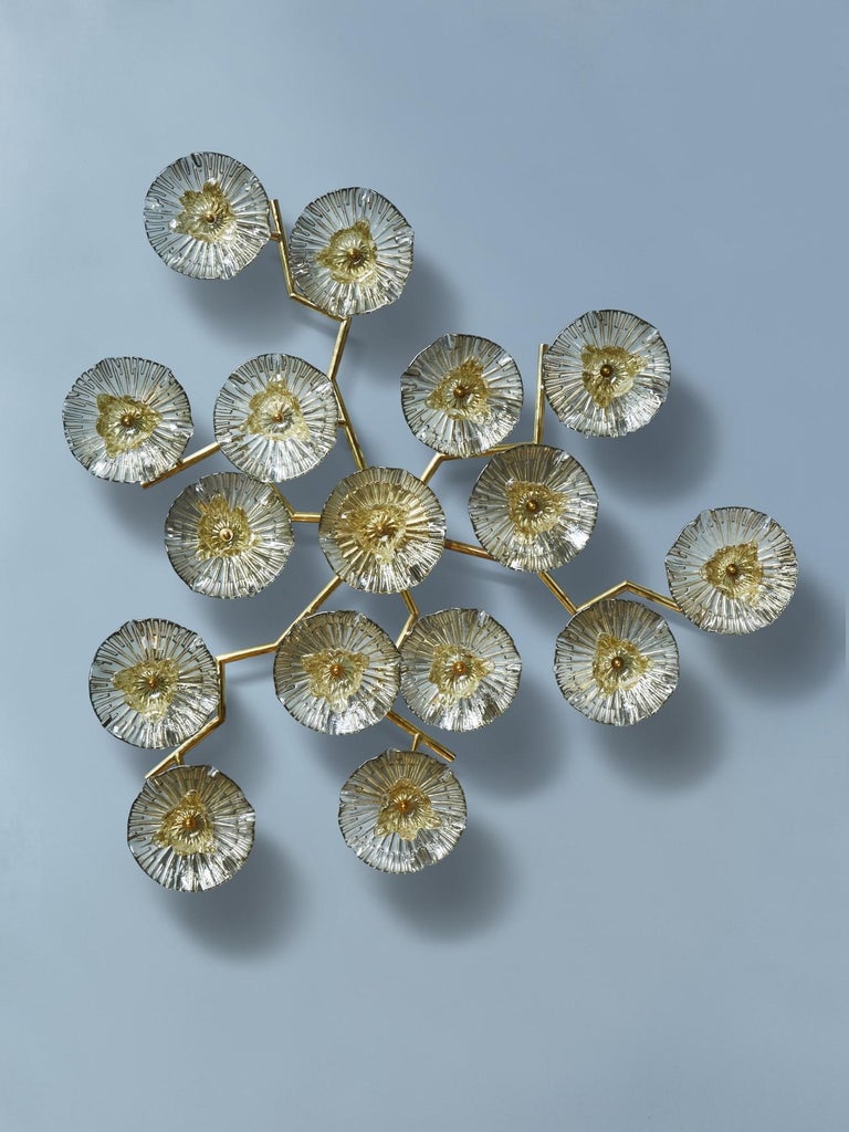"Flower" sconce by Studio Glustin For Sale at 1stDibs