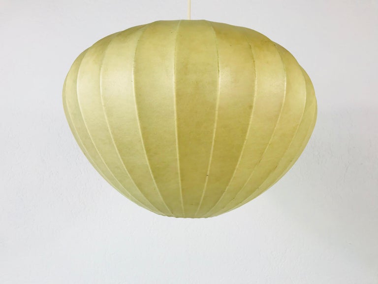 Flower Shape Mid-Century Modern Cocoon Pendant Light, 1960s, Italy at ...