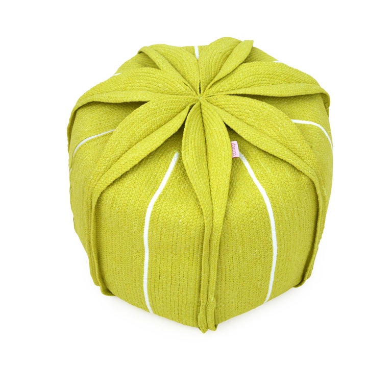Flower Shaped Pouf - Eucharis For Sale at 1stDibs