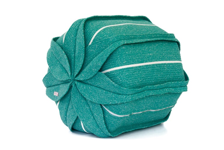 Flower Shaped Pouf - Eucharis For Sale at 1stDibs
