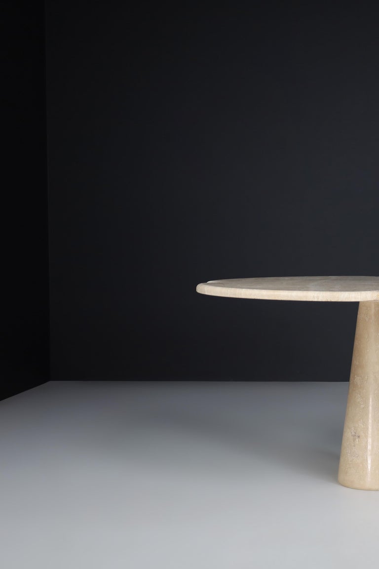 Flower Shaped Top Travertine Dining or Centre Table, Italy, 1970s For ...