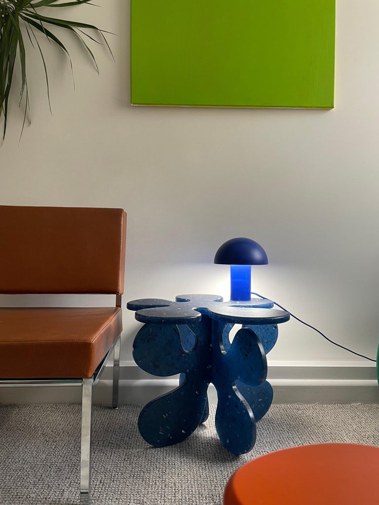 Flower Table in 100% Recycled Plastic by Squares and Things For Sale at ...