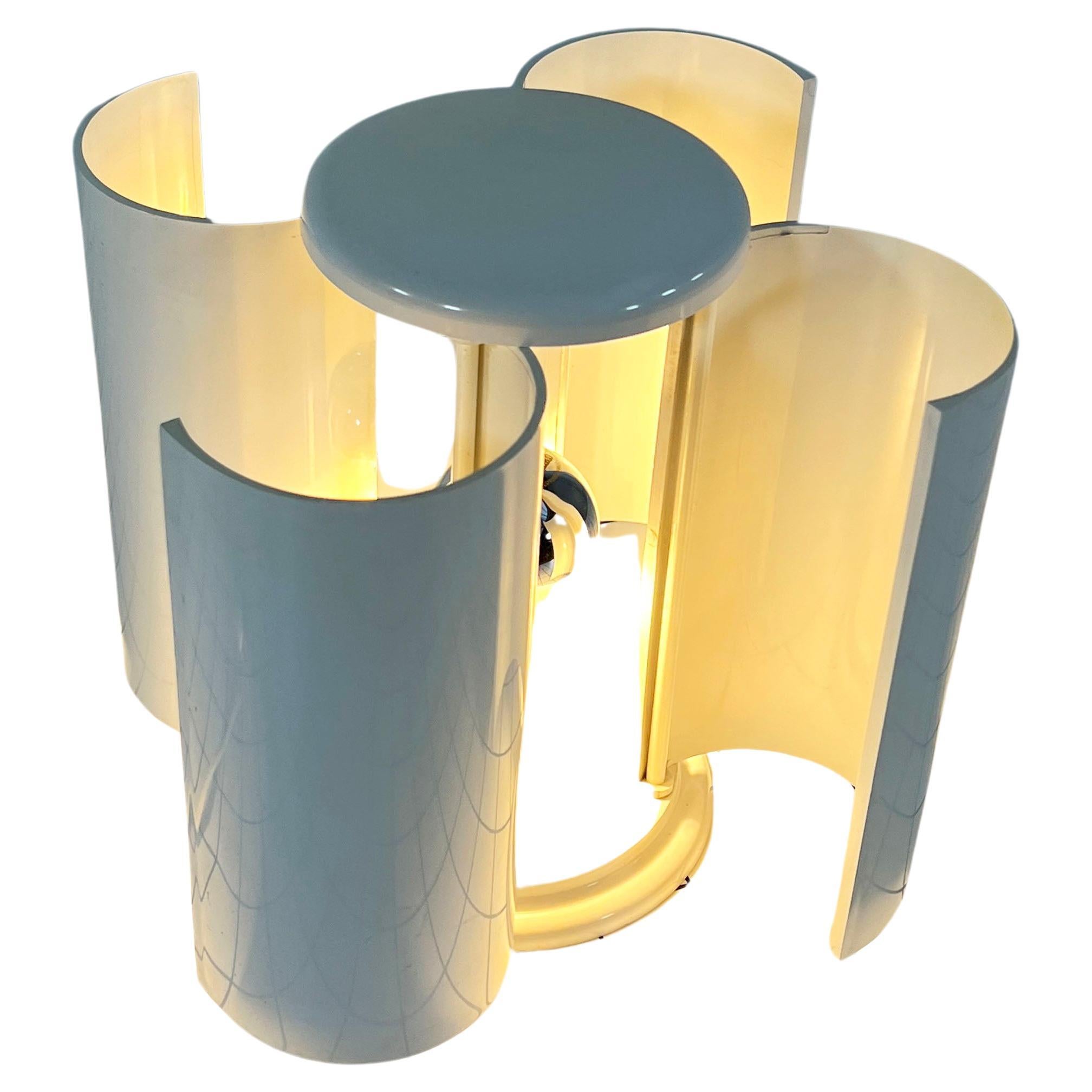 White 'Pelota' Desk Lamp by Cesare Casati for Lamperti Studio D.A ...