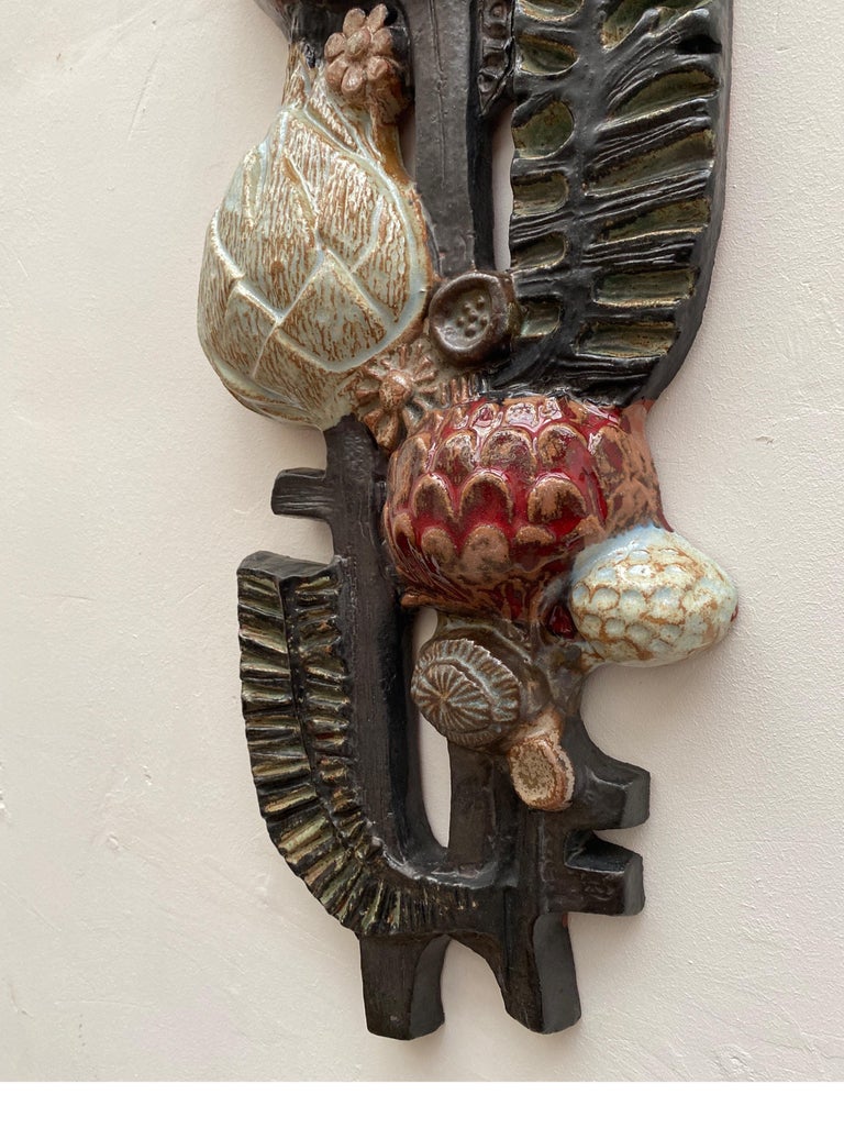 Flower Wall Sculpture by Perignem and Paul Vermeire, 1960s Belgium at ...