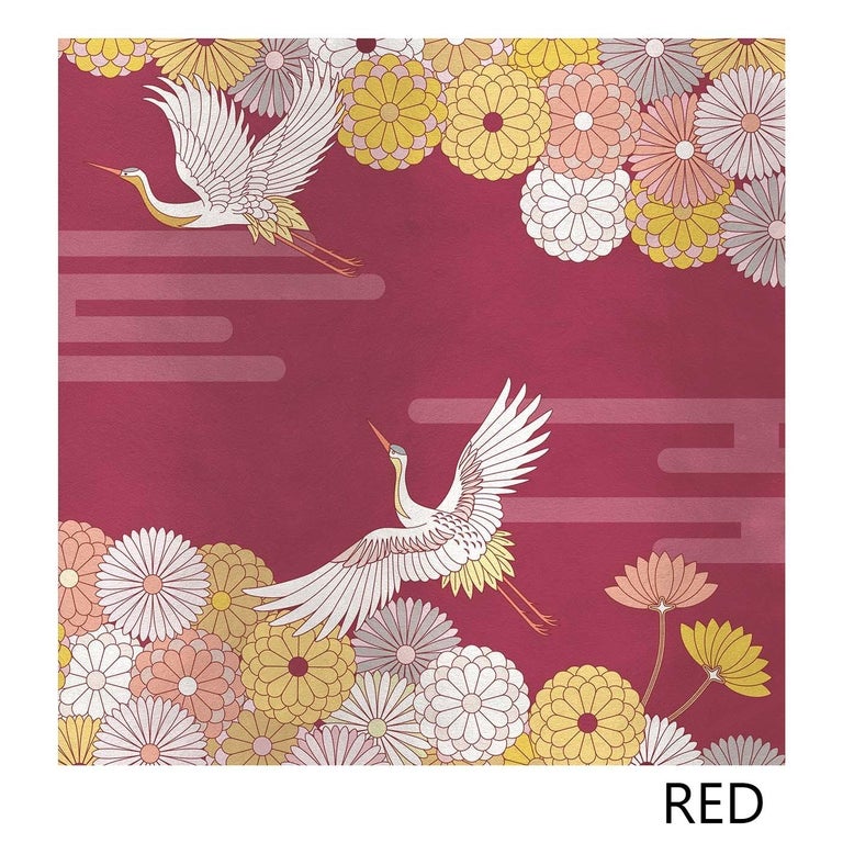 Flowers and Storks Panel For Sale at 1stDibs