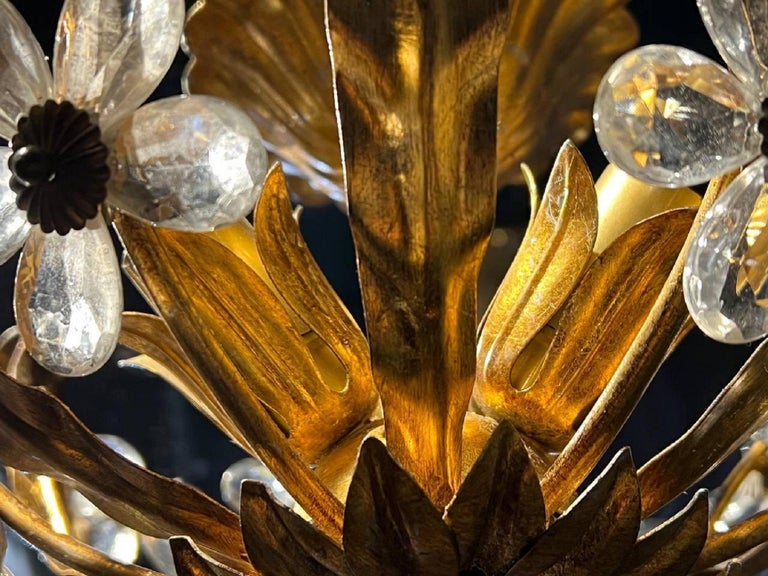 Flowers Bagues Light Fixture For Sale at 1stDibs