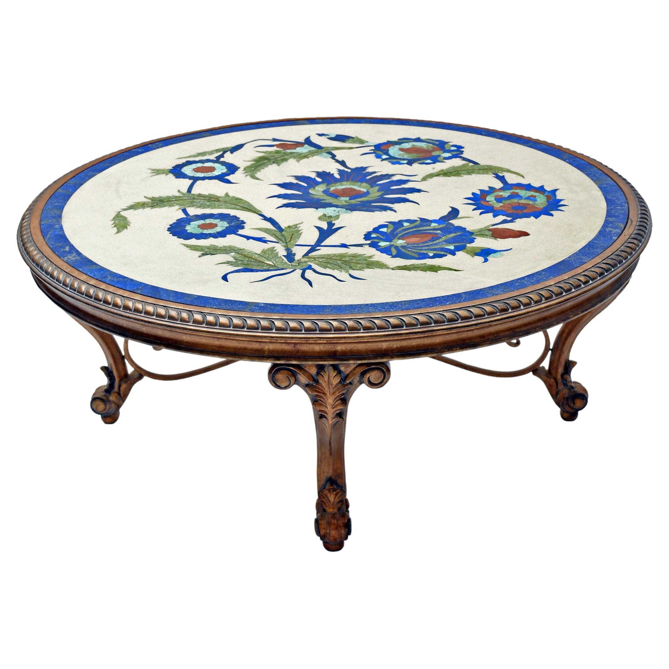 Flowers of Badakhshan Centre Table by Studio Lel For Sale at 1stDibs