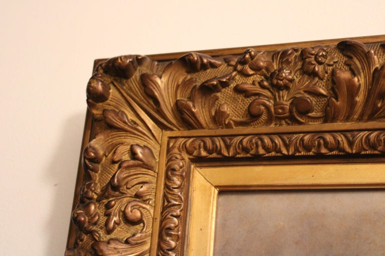 Flowers, Watercolor by François Rivoire, France 19th Century For Sale ...