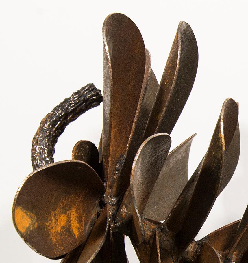 Floyd Elzinga - Corten Pine Cone 21031 - nature inspired, rusted ...