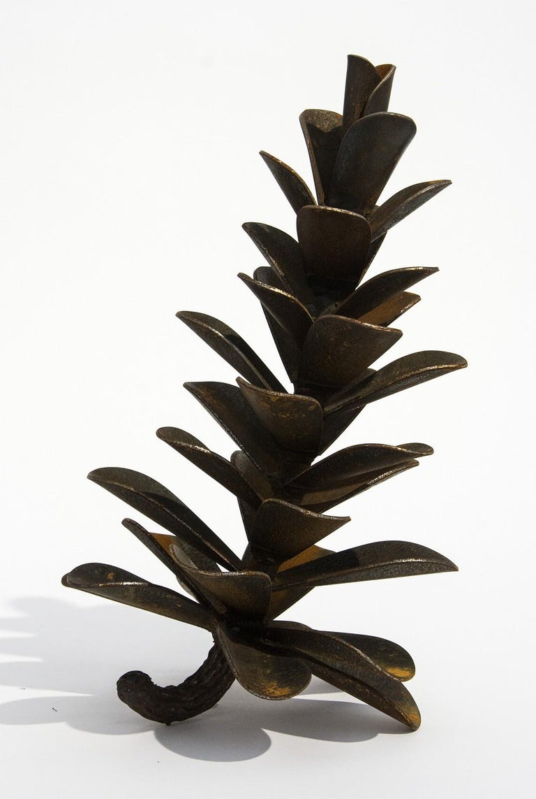 Floyd Elzinga - Pine Cone Corten Steel - Naturally weathered rusted ...