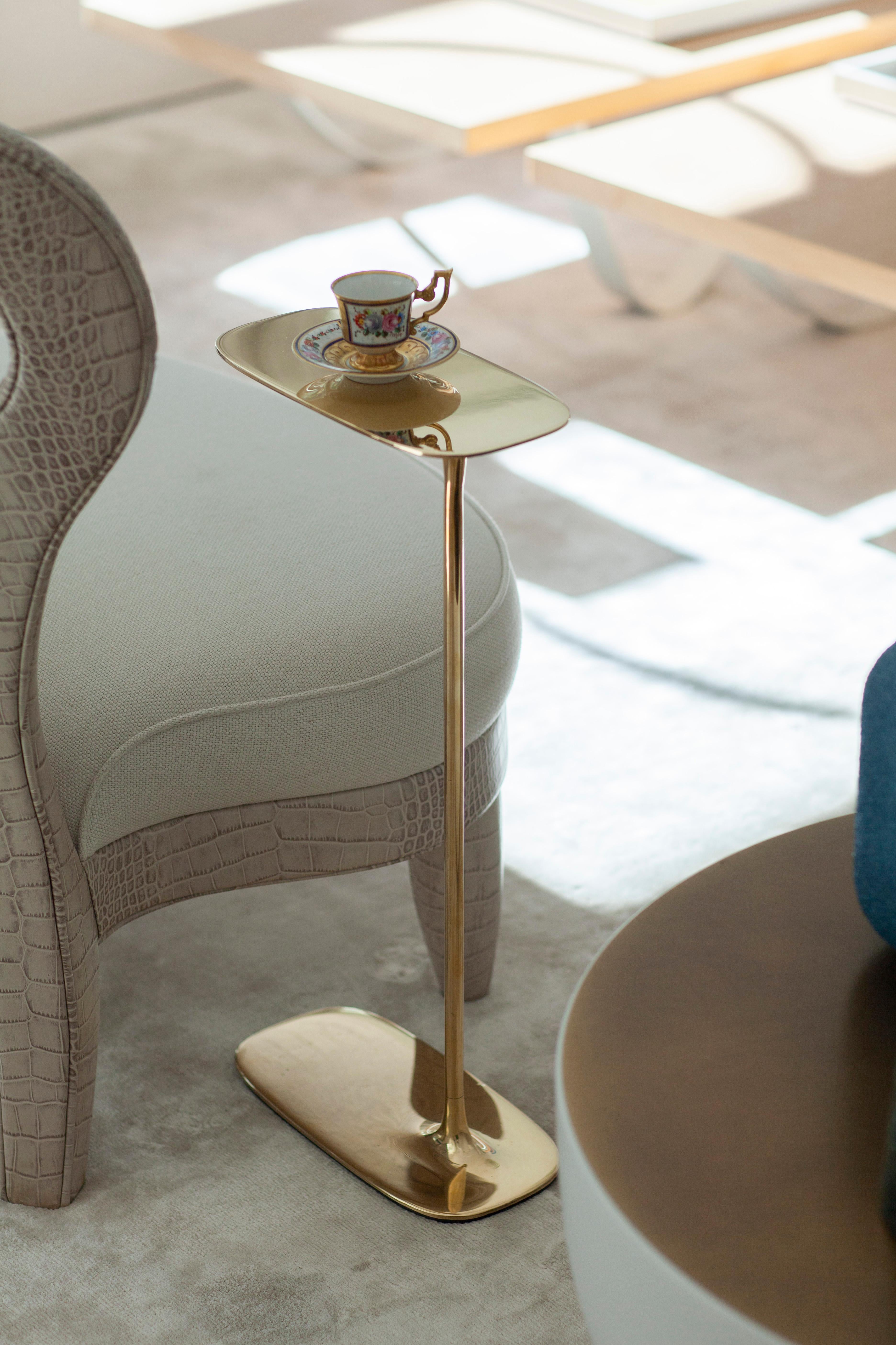 Fluid- High Side Table For Sale at 1stDibs