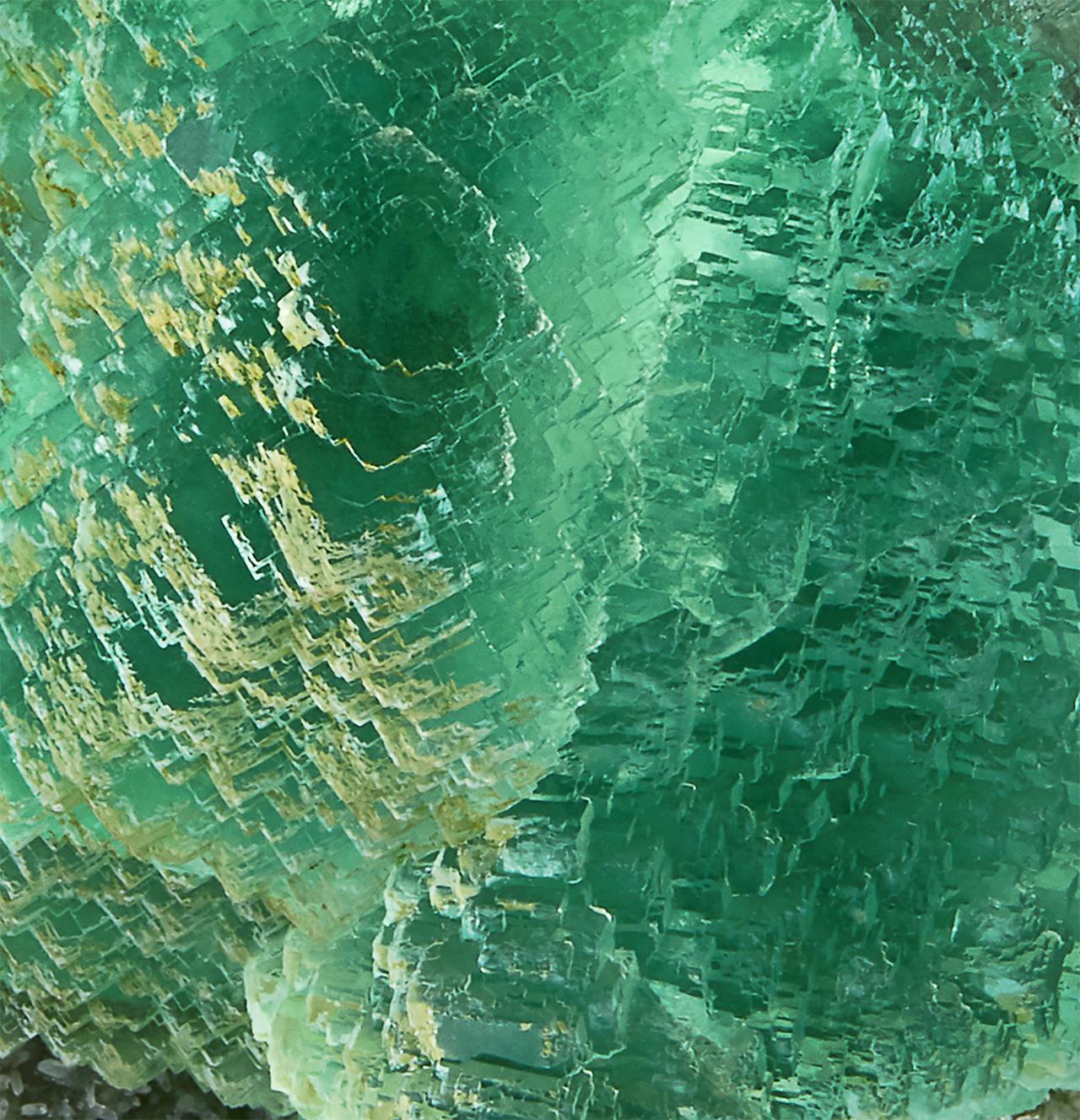 Fluorite on Quartz, Xiefang Mine, China at 1stDibs