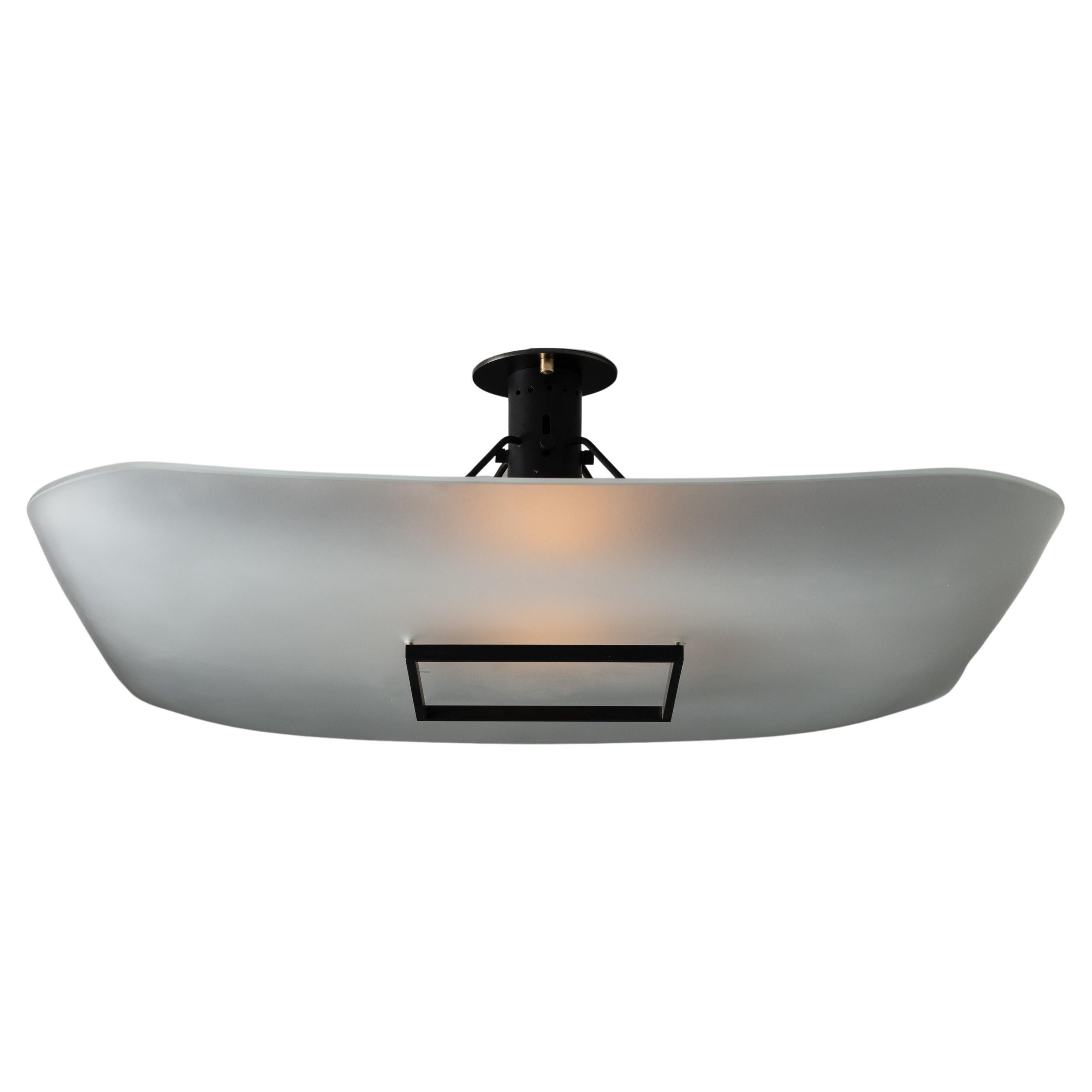 Max Ingrand for Fontana Arte Flush Mount or Ceiling Light Model 1990 ...
