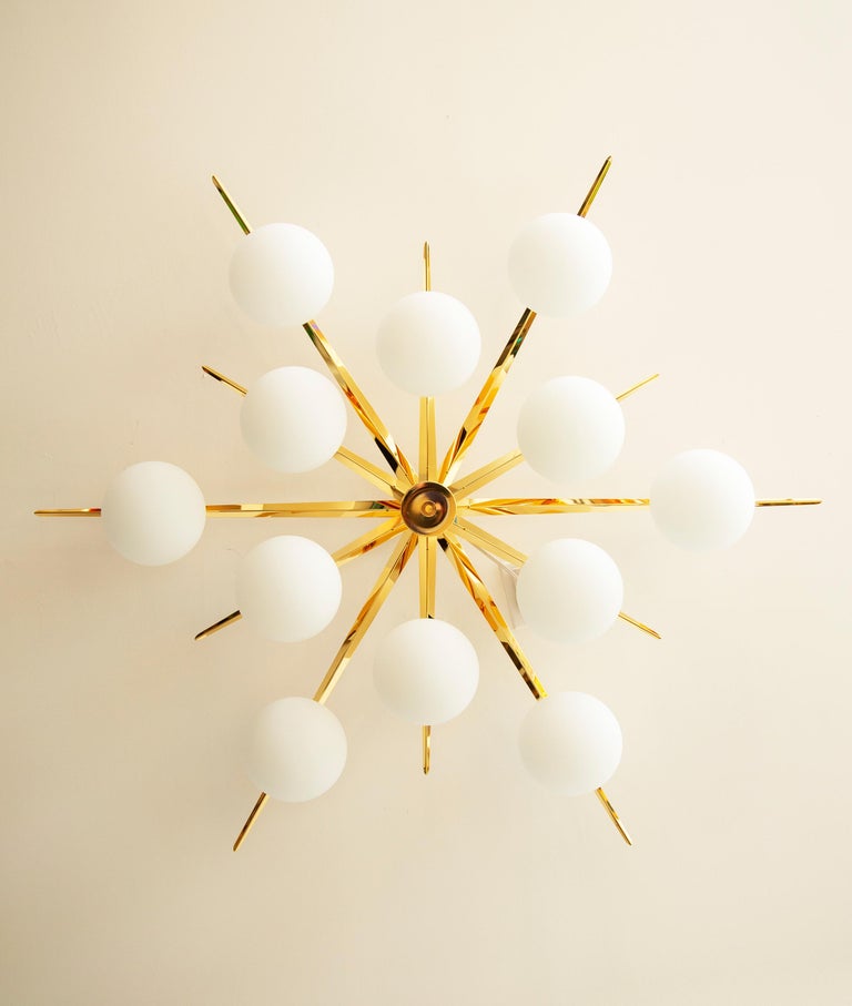 Starburst Flush Mount Light
