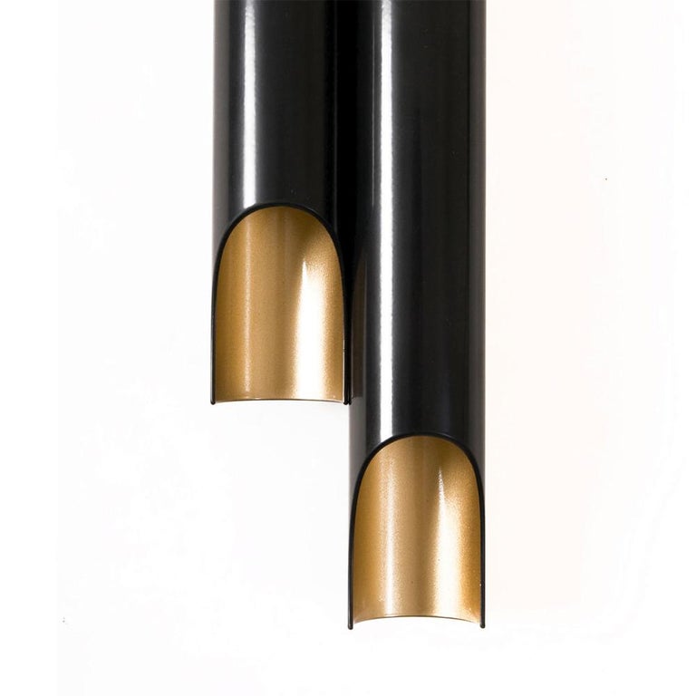 Flute Double Wall Lamp For Sale at 1stDibs