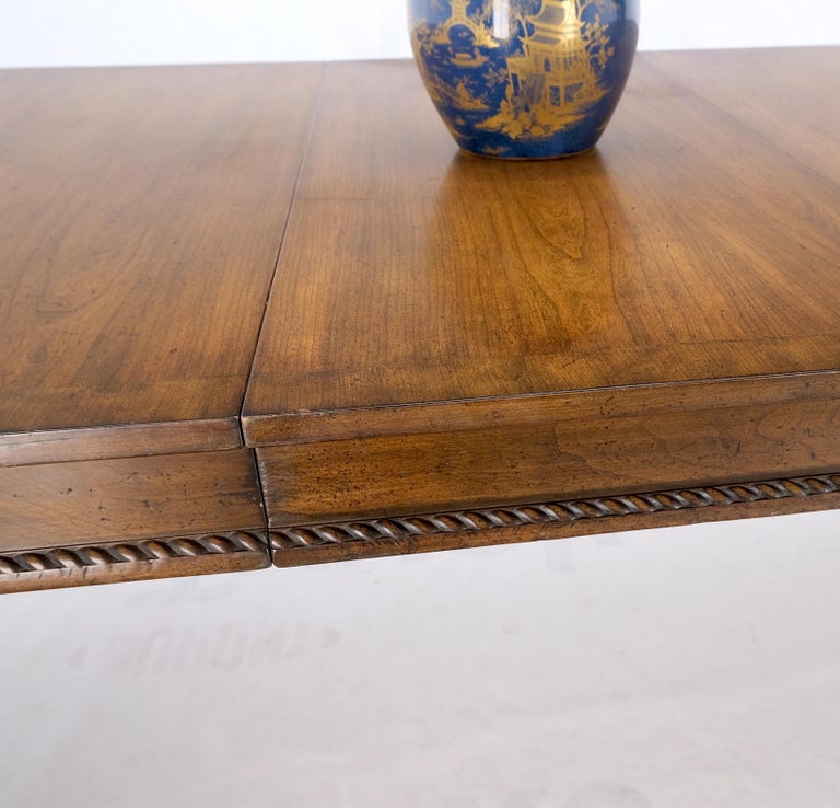 Fluted Baker Oval Three Leaves Gold Rossetts Large Dining Conference ...