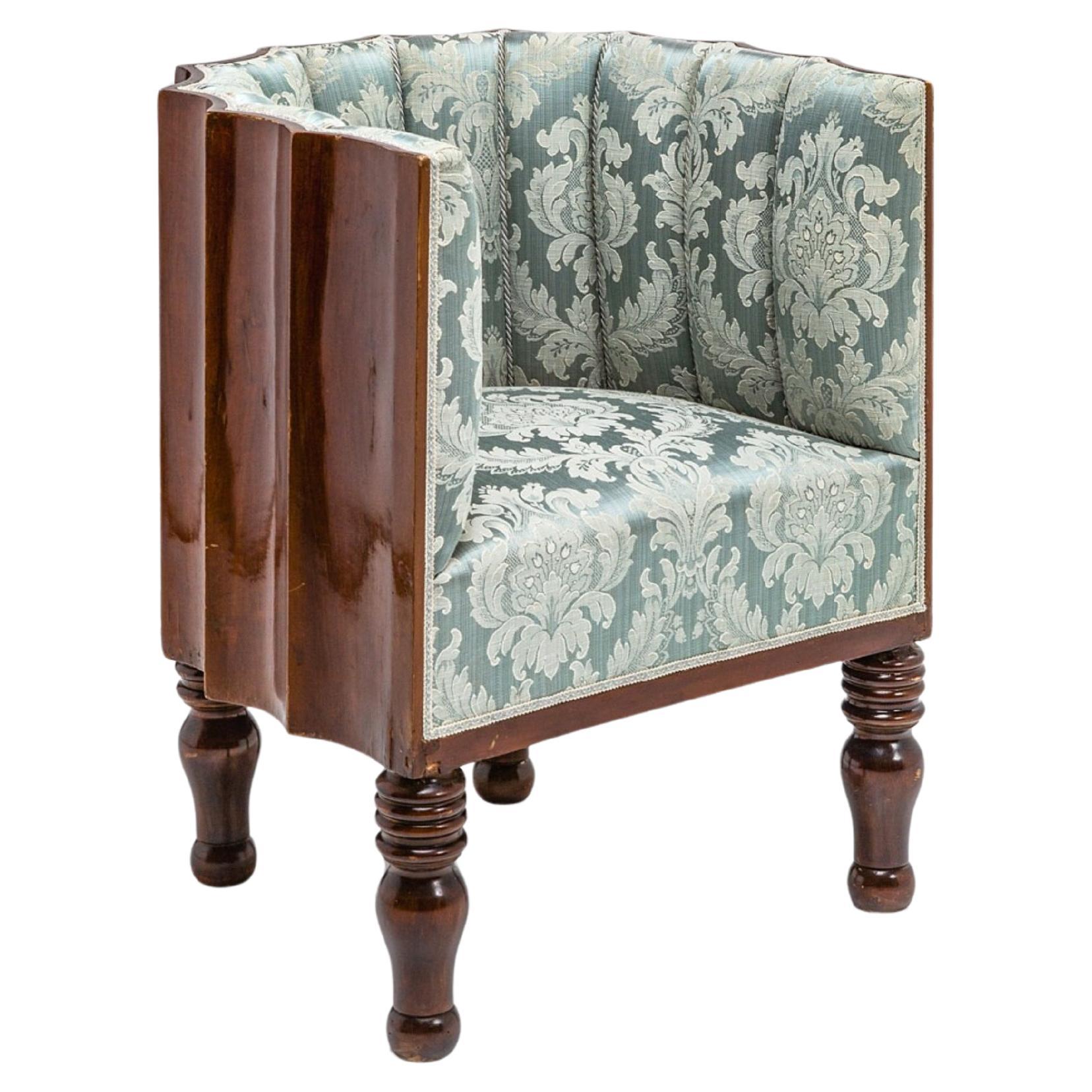 Sheep Skin and Oak Teddy Bear Tub Chair For Sale at 1stDibs | teddy tub ...