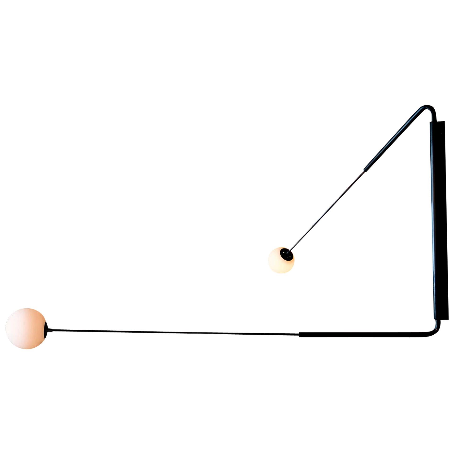 Arts and Crafts Hammered Brass Double Candle Sconces by Biddle and ...