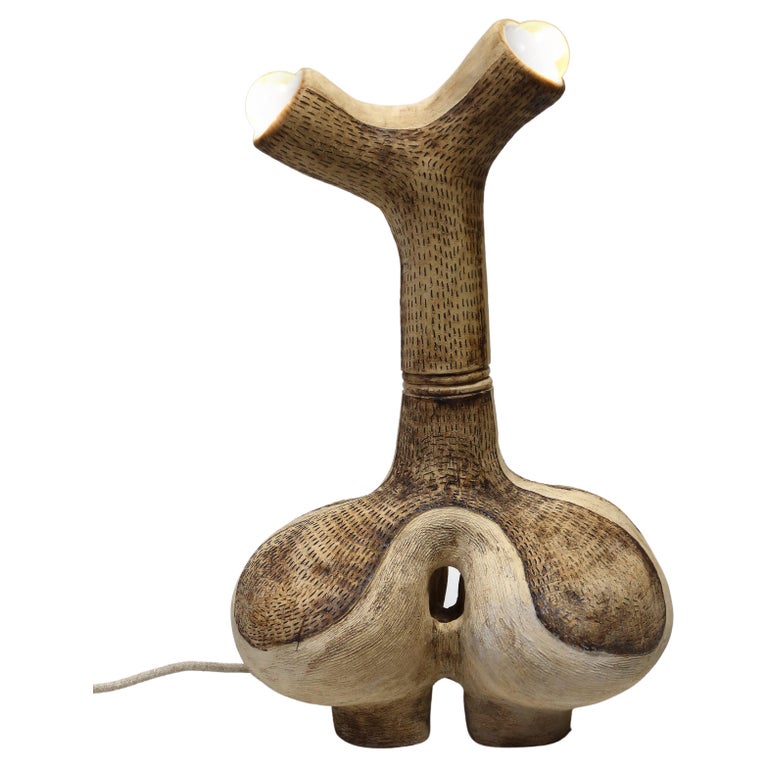 FLUX 01 Collectible White Ceramic Table Lamp by Jan Ernst For Sale at ...