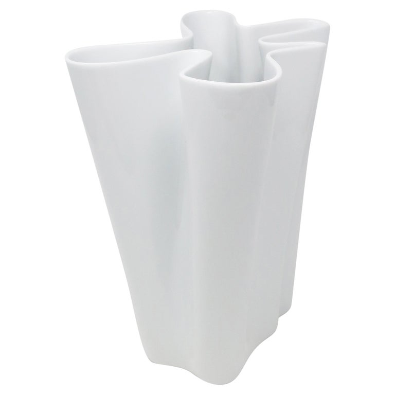 Flux Porcelain Vase by Harry Paul for Rosenthal Studio Line For Sale at ...