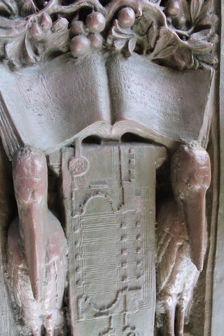 FLW Stork Pilaster by Richard Bock at 1stDibs