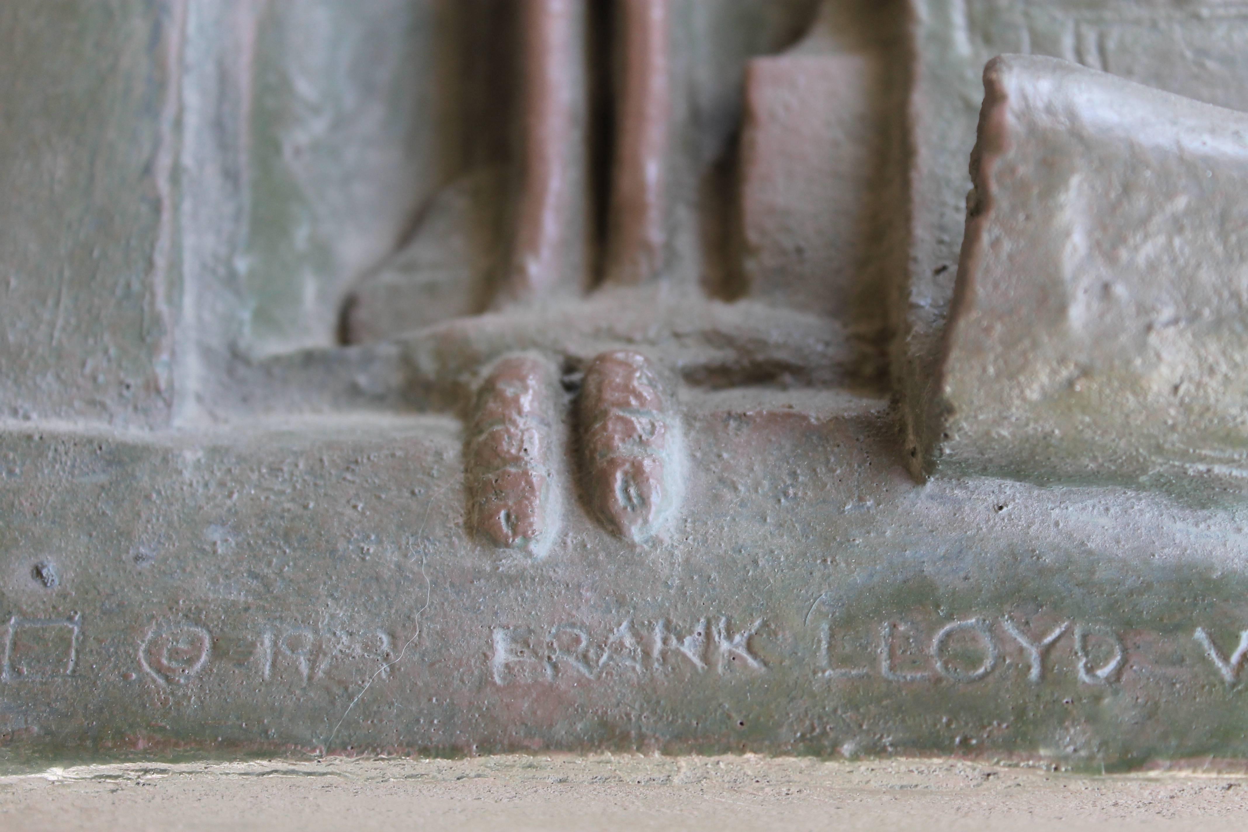 FLW Stork Pilaster by Richard Bock at 1stDibs